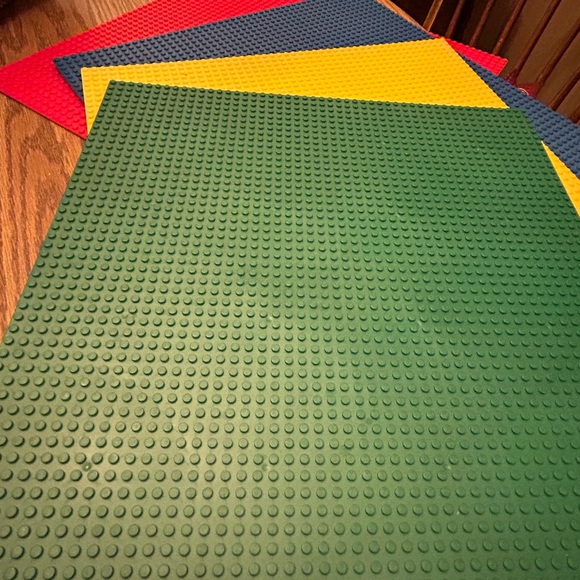 Toys | 5 Stud Square Baseplates Building Blocks Lego Compatible Set Of ...